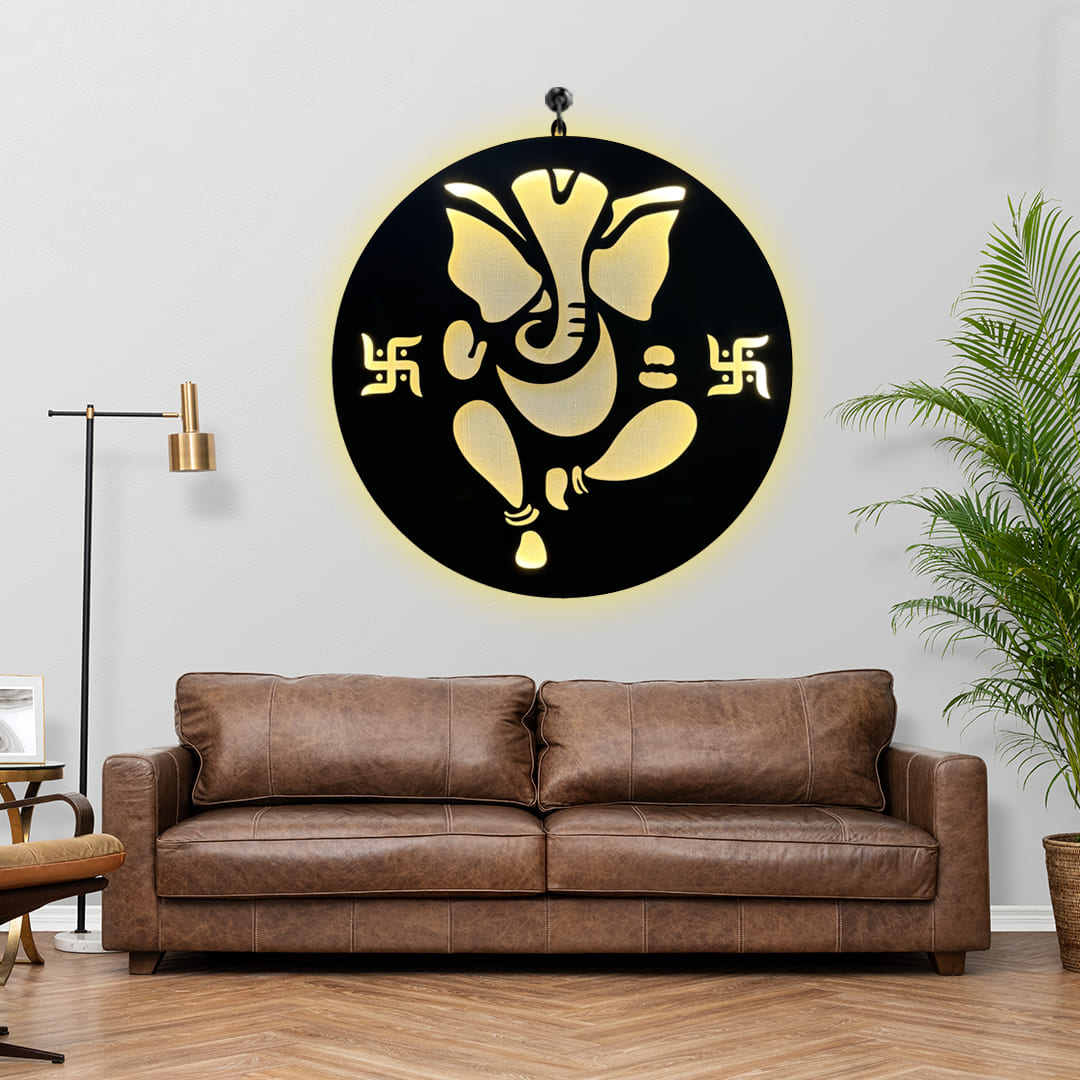 Ganesh Ji LED Wall Decor Light – HomePine