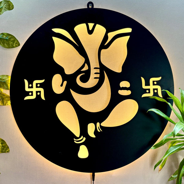 Ganesh Ji LED Wall Decor Light – HomePine
