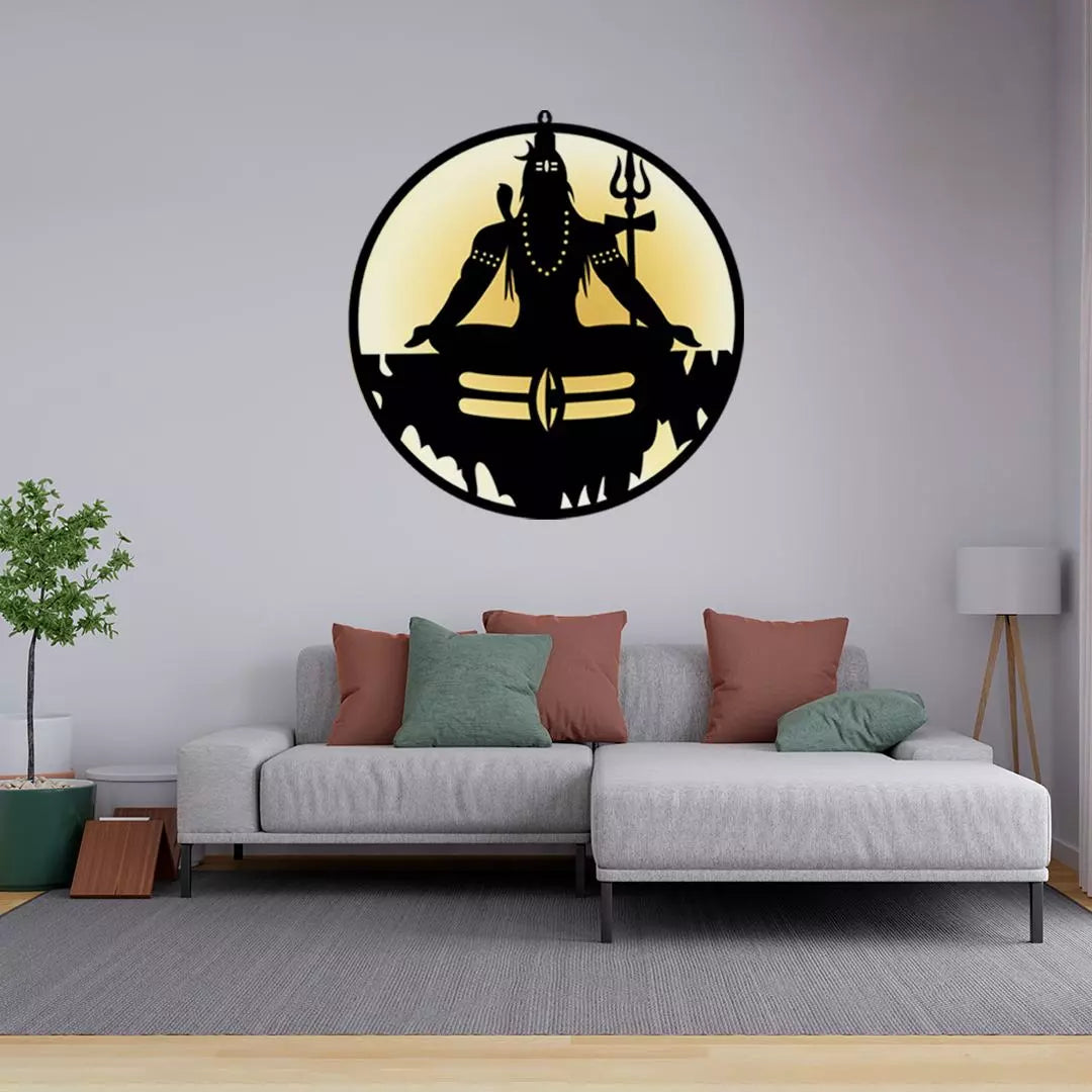 Home Decor: Mahadev Shiv Ji Wall Decor / Night Lights – HomePine